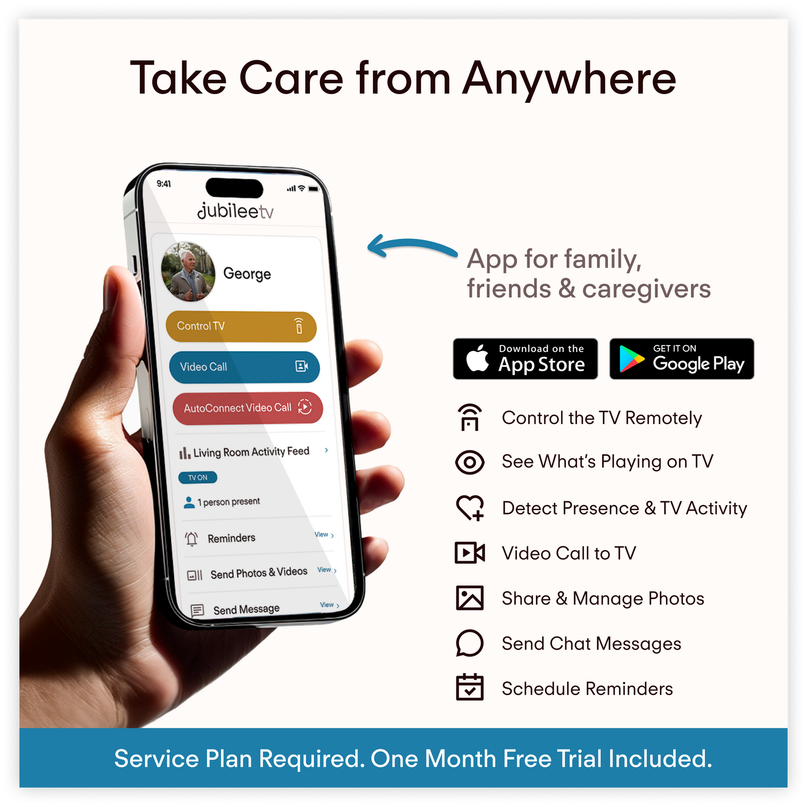 Simple TV Remote for Seniors. Complete Control for You. App, Video ...