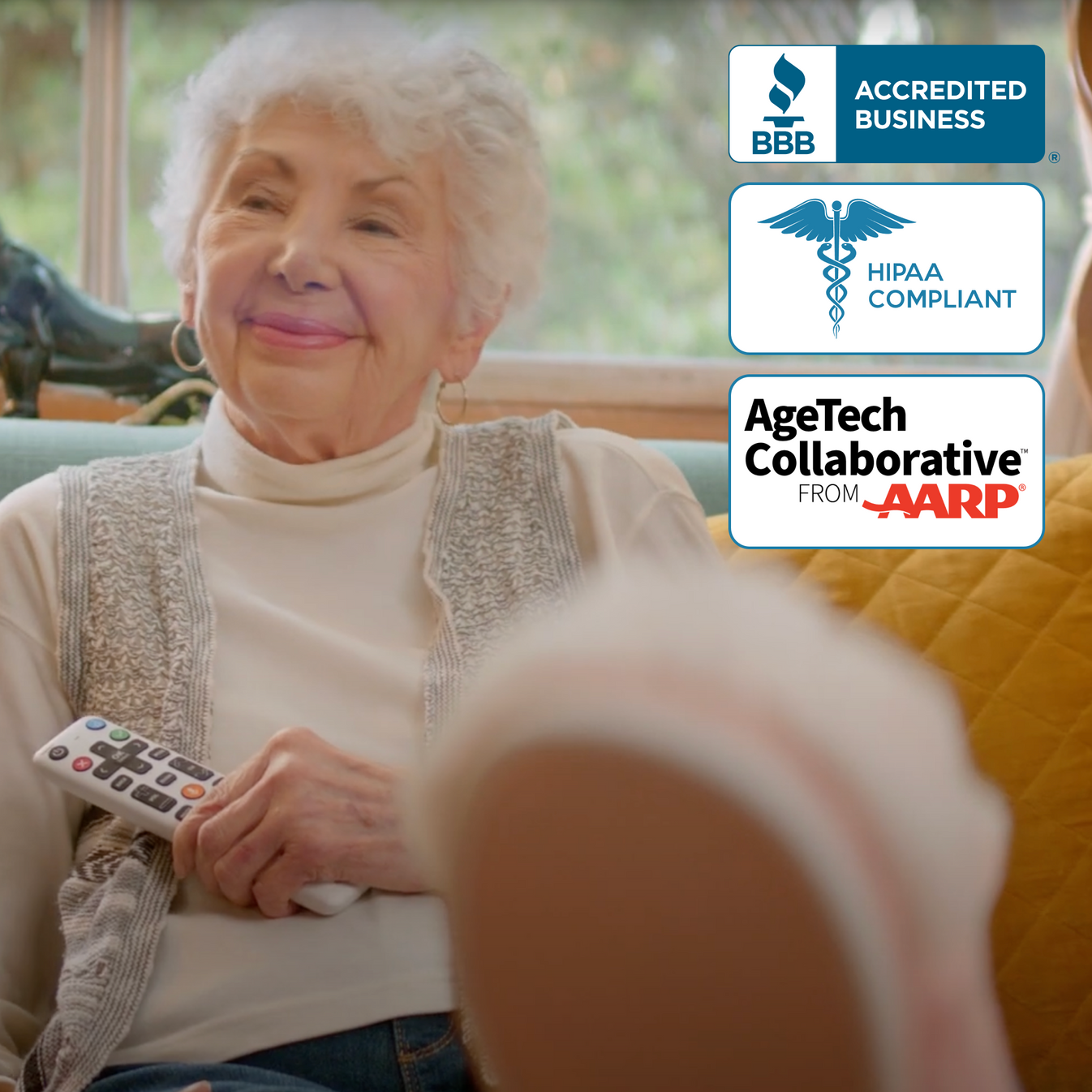 Simple TV Remote for Seniors. Complete Control for You. App, Video ...