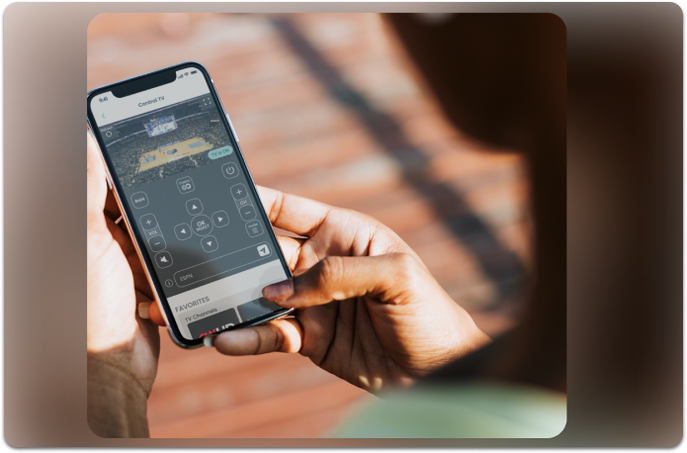 Remote Caregiving System | TV Remote for Elderly - JubileeTV