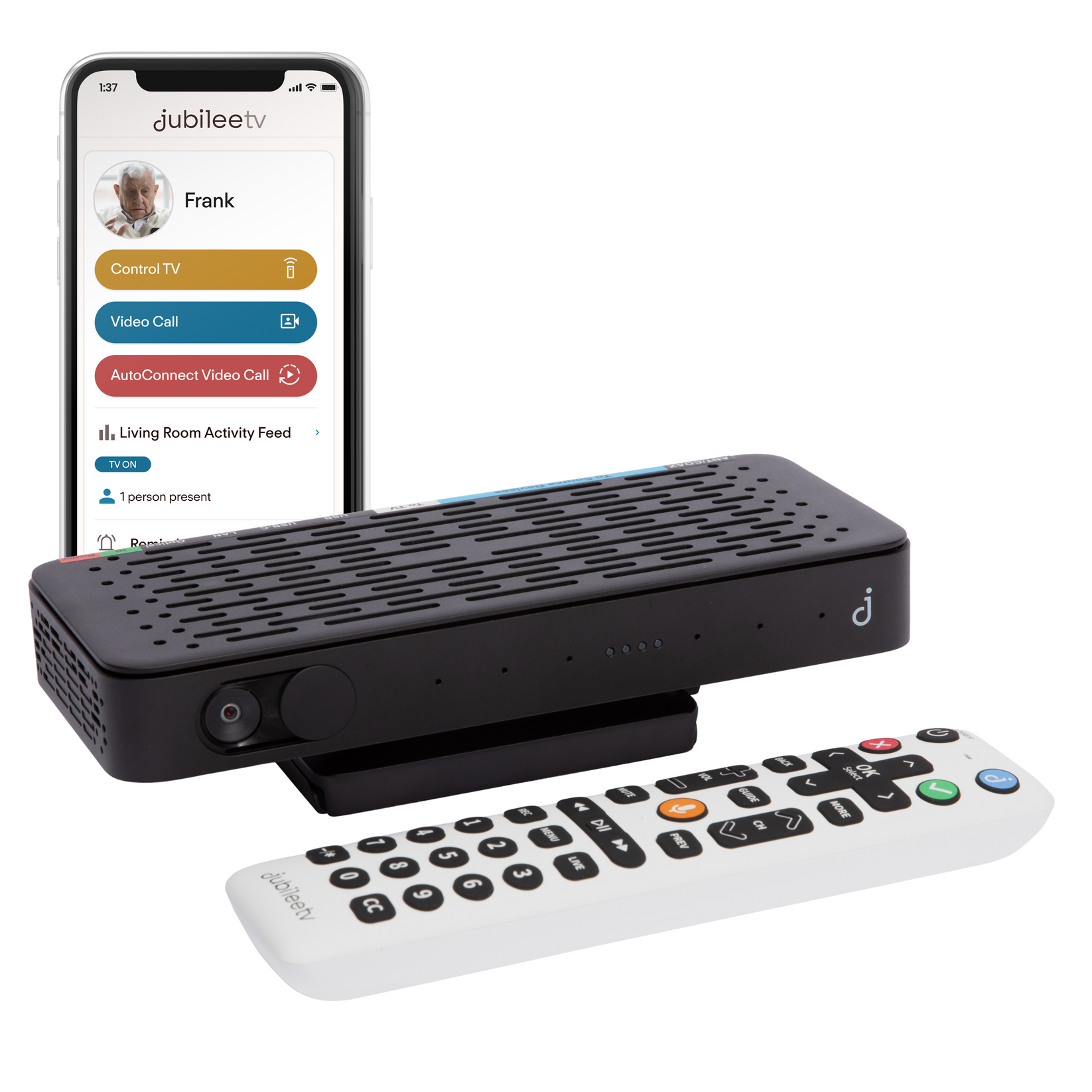 Simple TV Remote for Seniors. Complete Control for You. App, Video ...