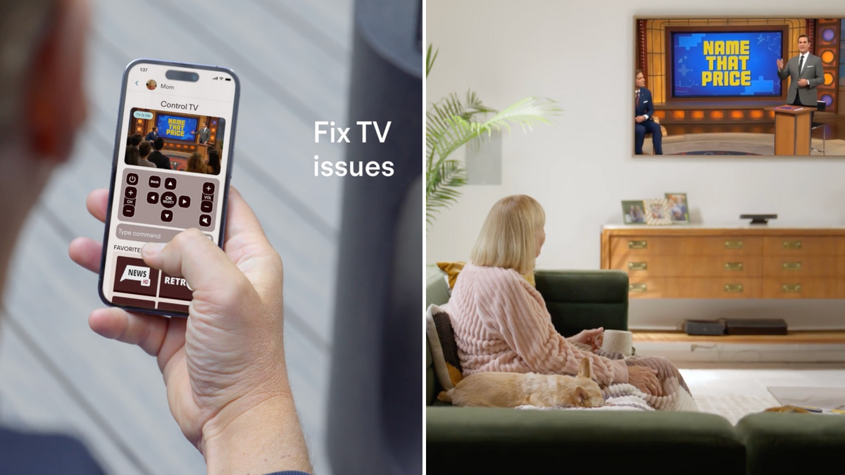 Remote Caregiving System | TV Remote for Elderly - JubileeTV